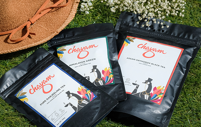 Tea in Tubes Gift Box | Whole Leaf Tea Set | 4 Test Tubes – CHAYAM